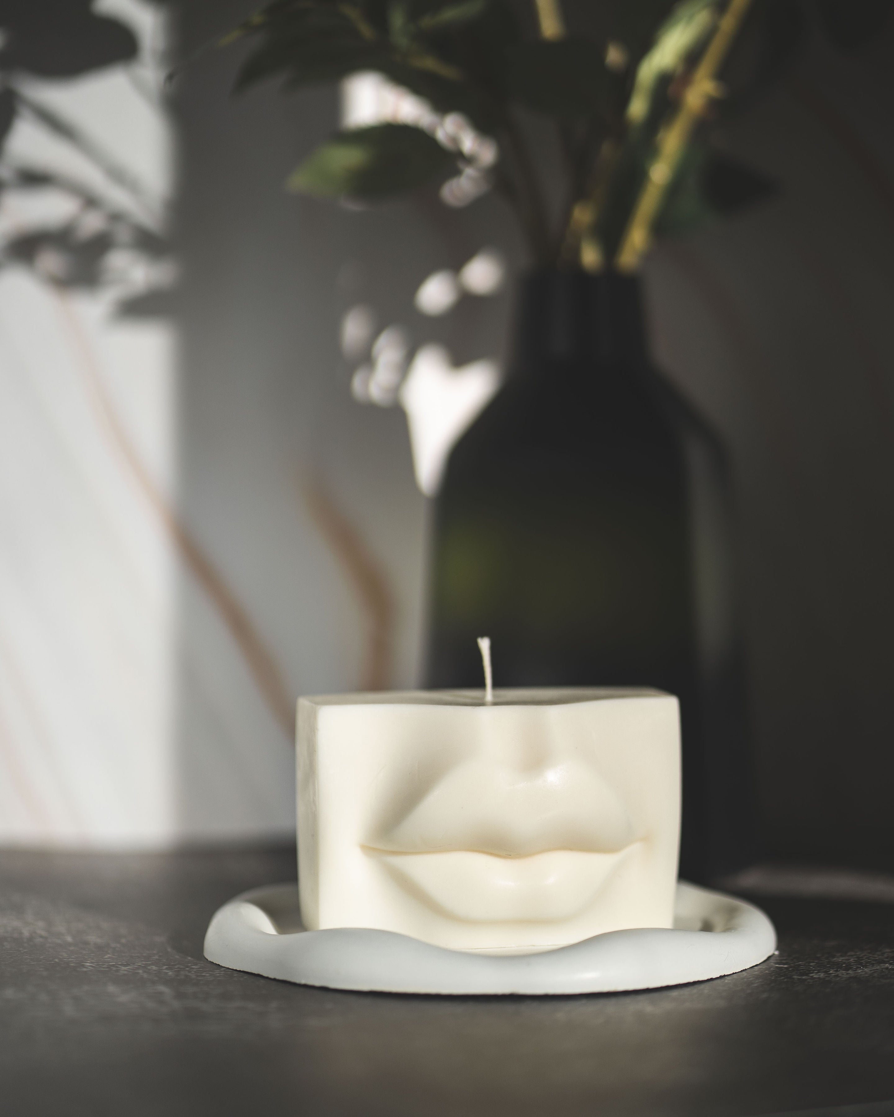 Lips candle – blowmywick